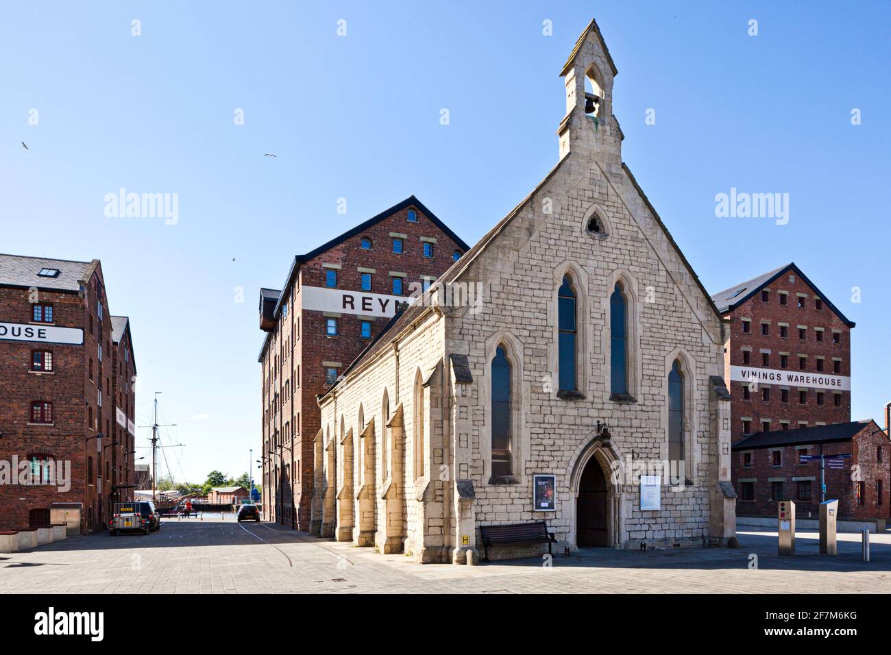 The Mariners Chapel built in 1849 to welcome seamen at Gloucester Docks ...