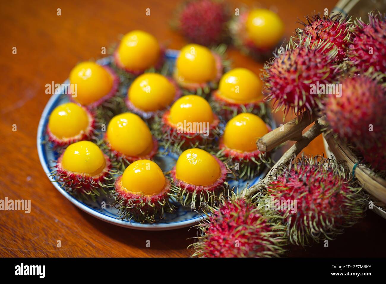 Yellow rambutan hi-res stock photography and images - Alamy