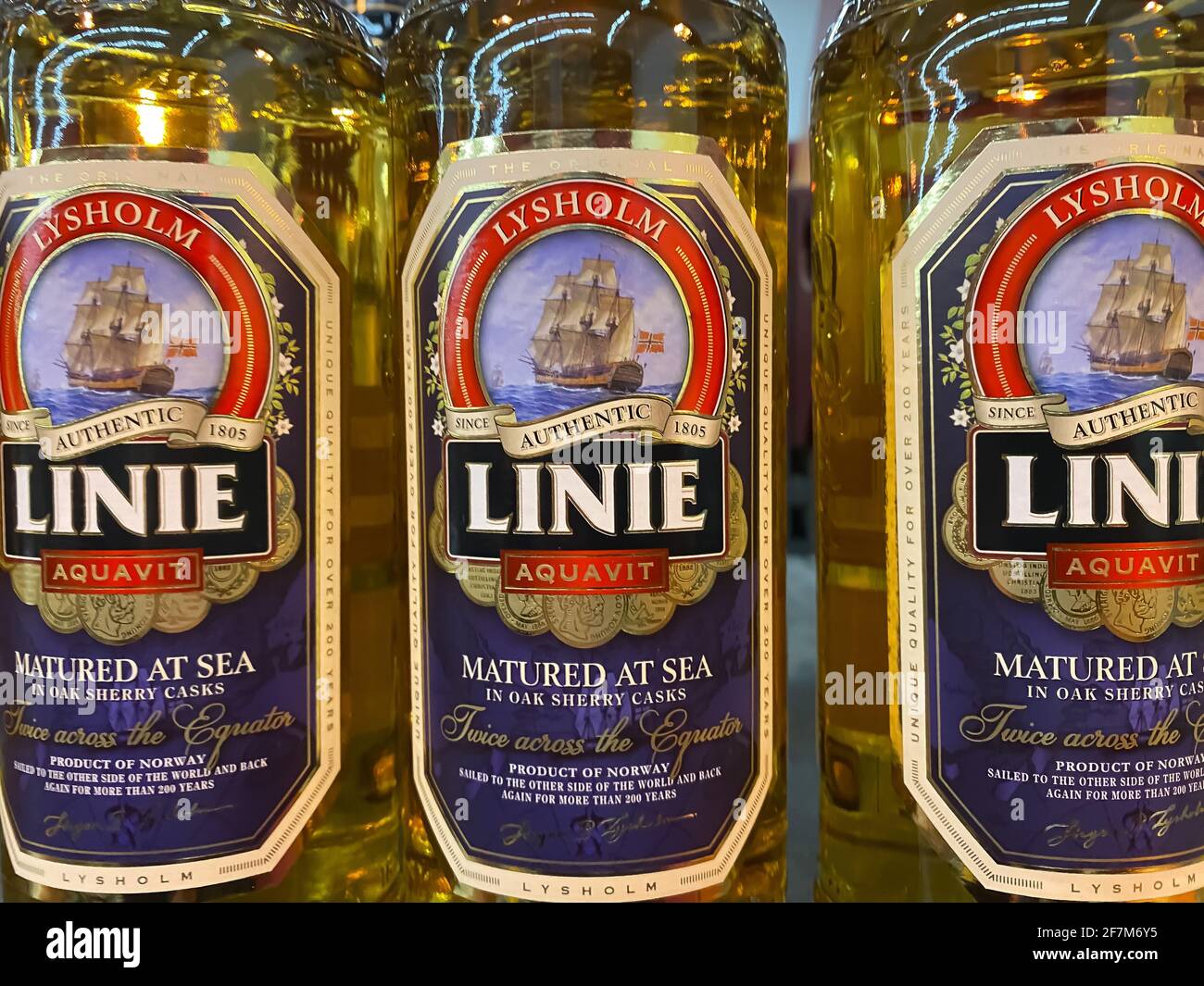 Linie Aquavit Logo What Aquavits To Try