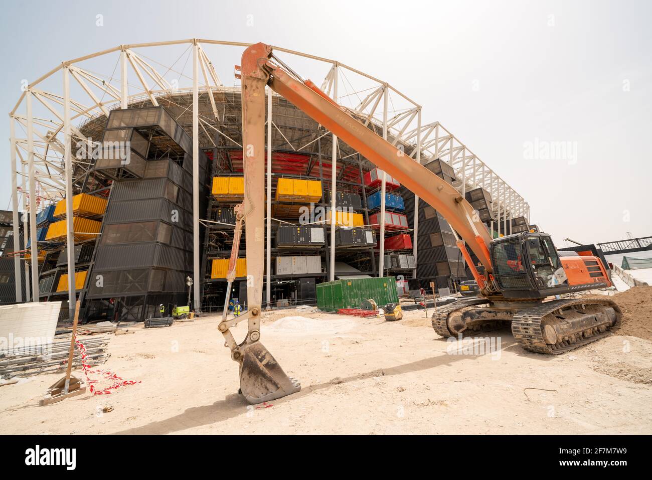 2022 FIFA World Cup, Qatar - Ras Abu Aboud Stadium was constructed ...