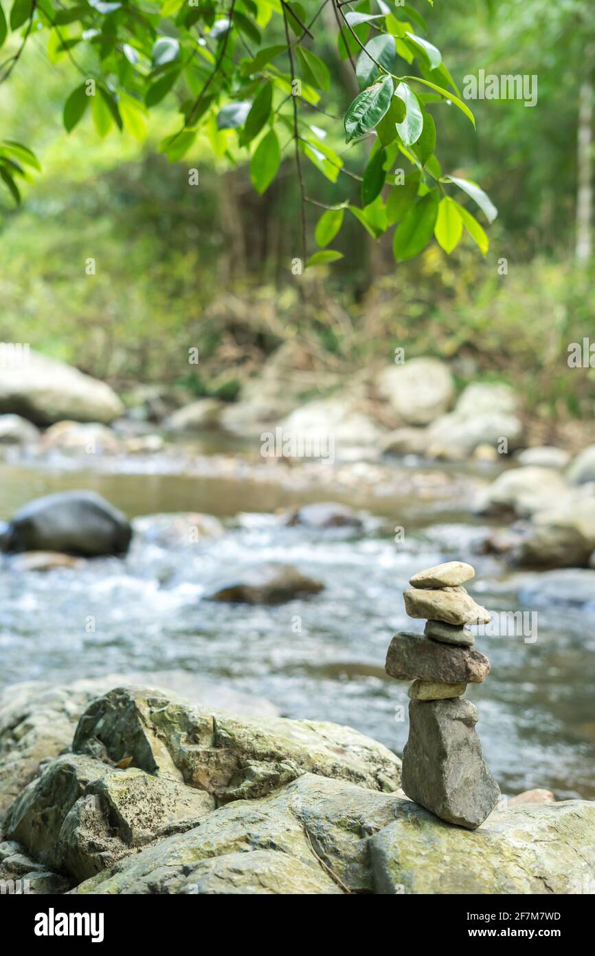 Meditation stones hi-res stock photography and images - Alamy