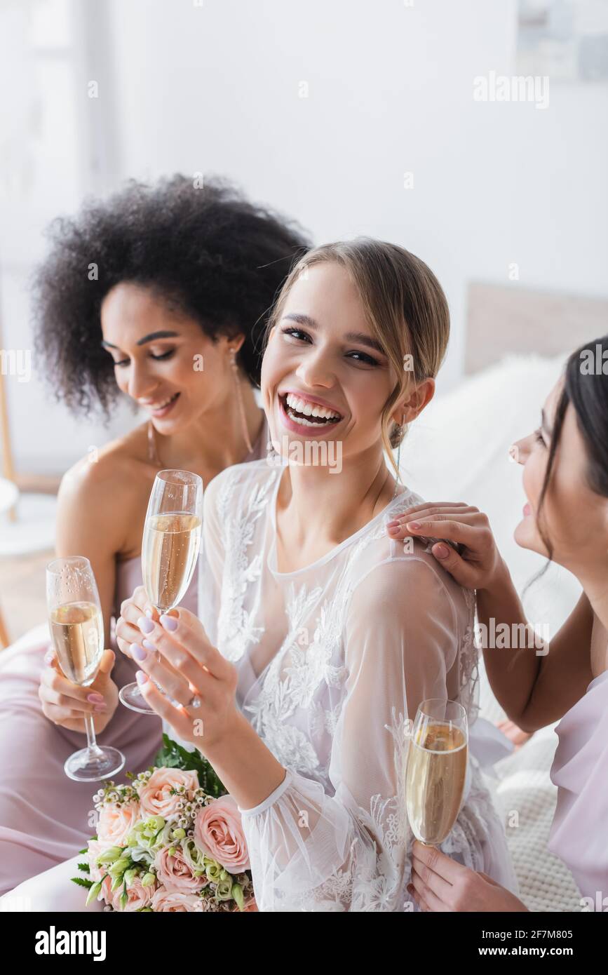 Laughing bride hi-res stock photography and images - Alamy
