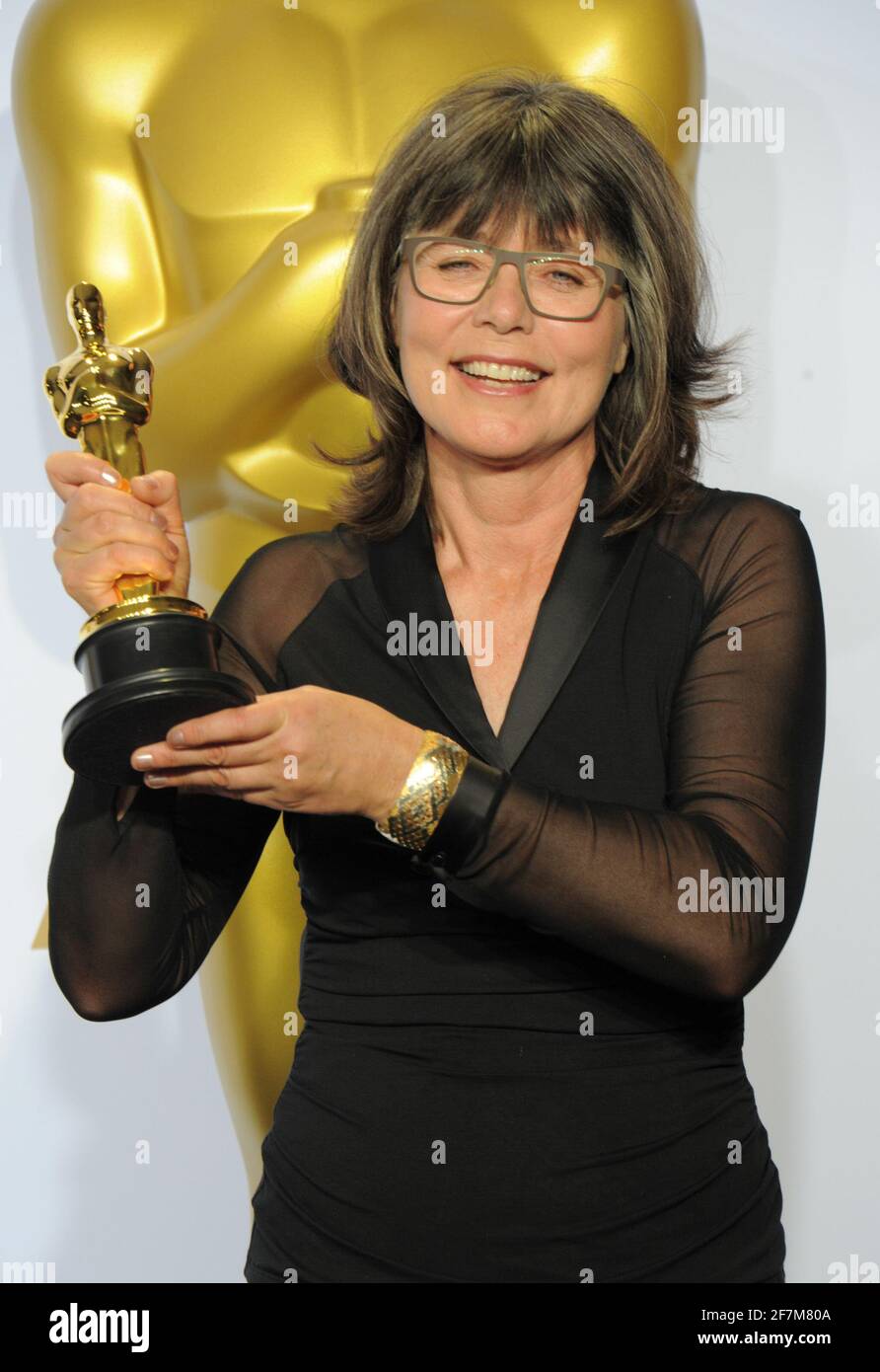 Editor Margaret Sixel Oscar winner of the Best Film Editing award in ...