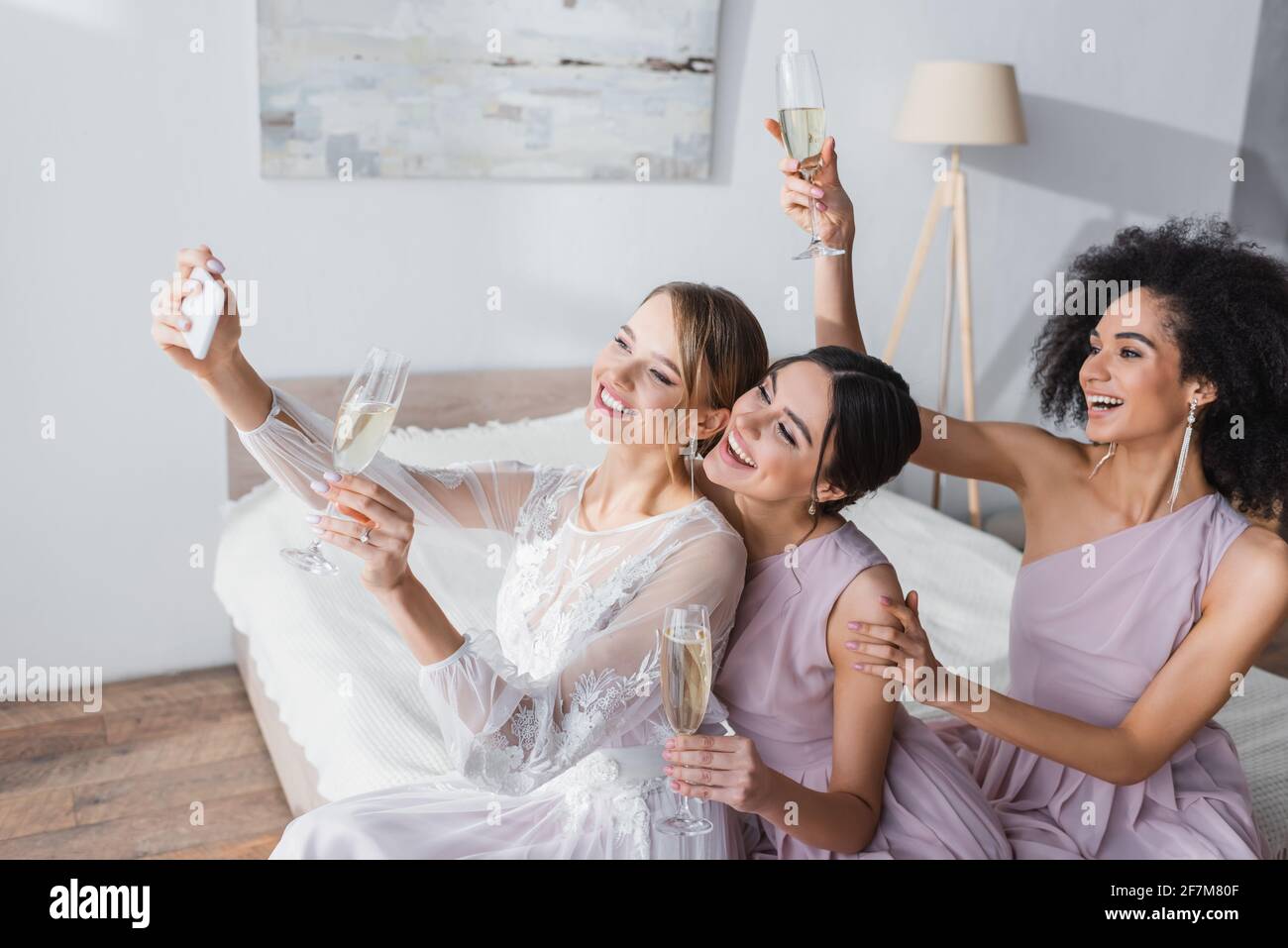 Excited bride hi-res stock photography and images - Alamy