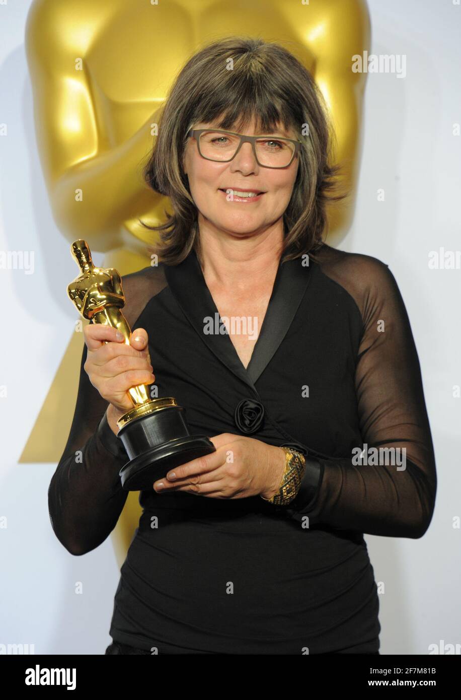 Editor Margaret Sixel Oscar winner of the Best Film Editing award in ...