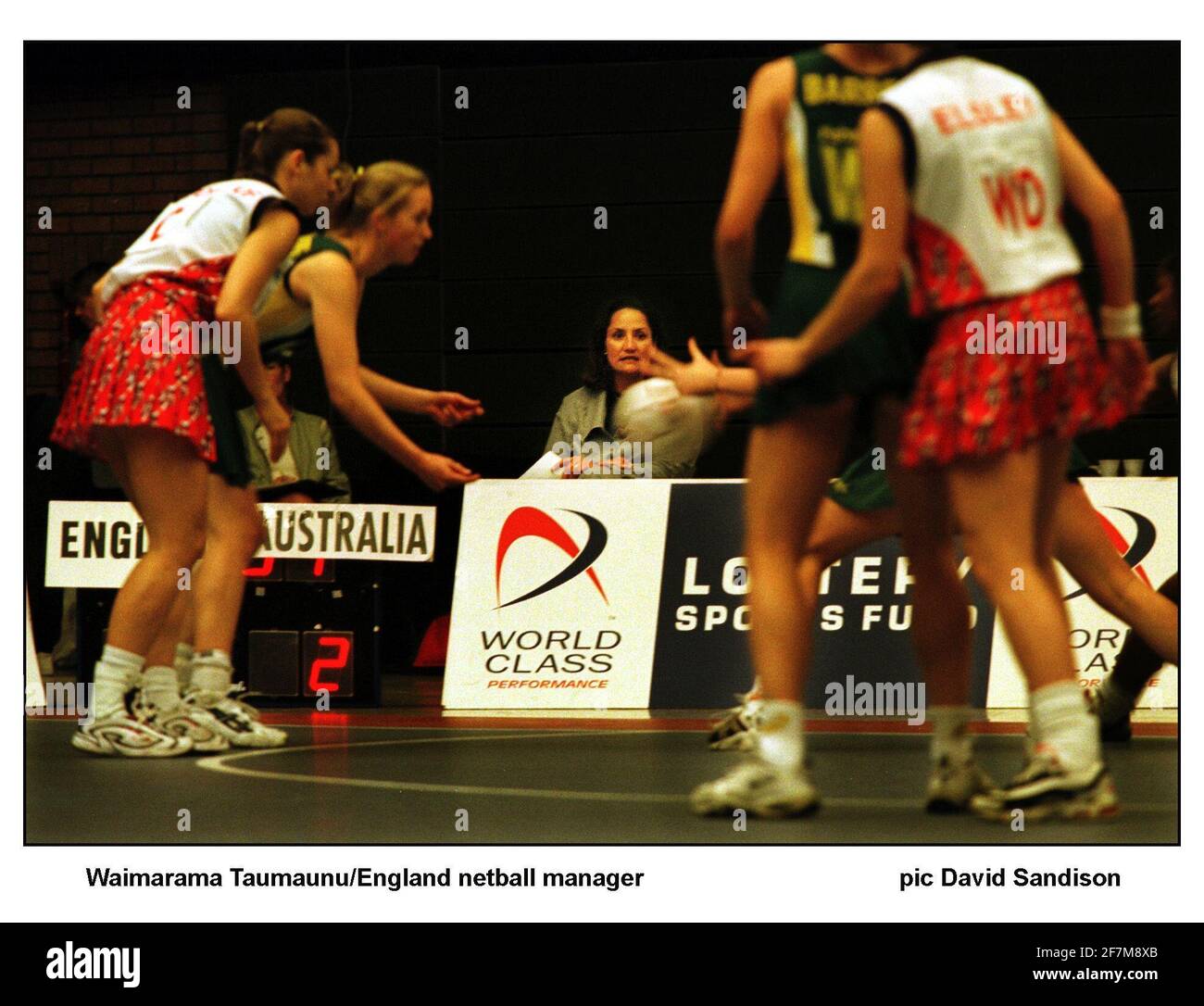 England netball team Cut Out Stock Images & Pictures - Alamy