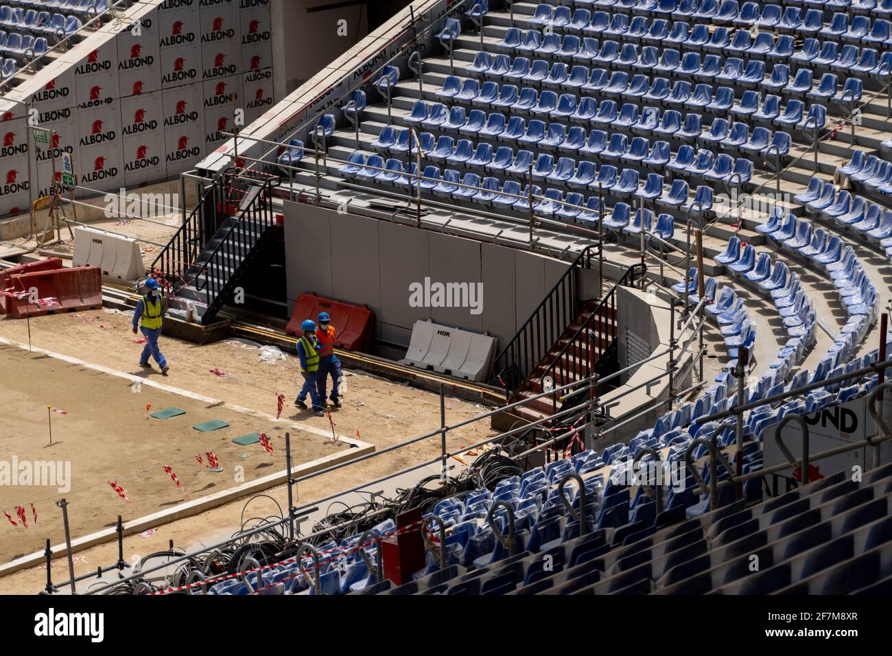 2022 FIFA World Cup, Qatar - Ras Abu Aboud Stadium was constructed ...
