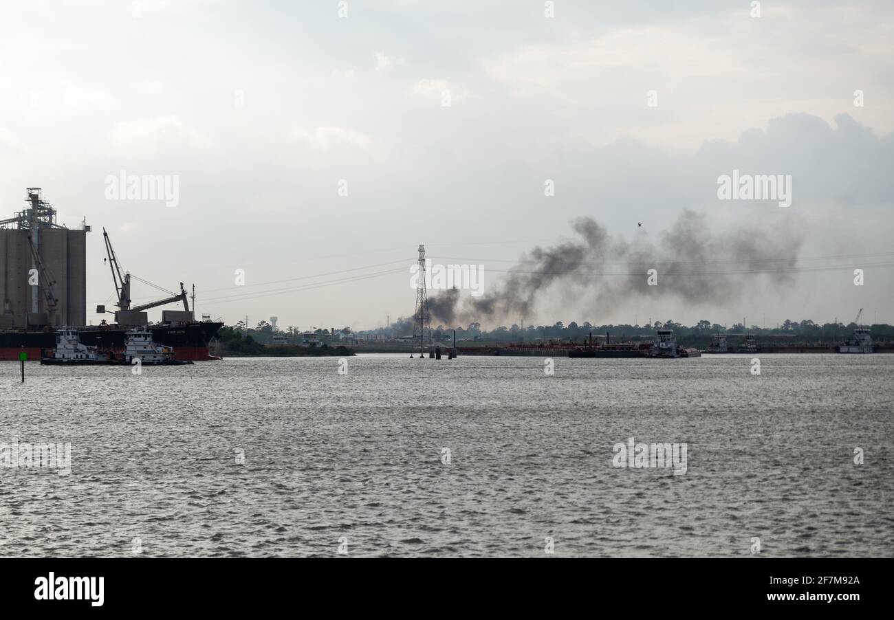 Houston texas ship channel hi-res stock photography and images - Alamy