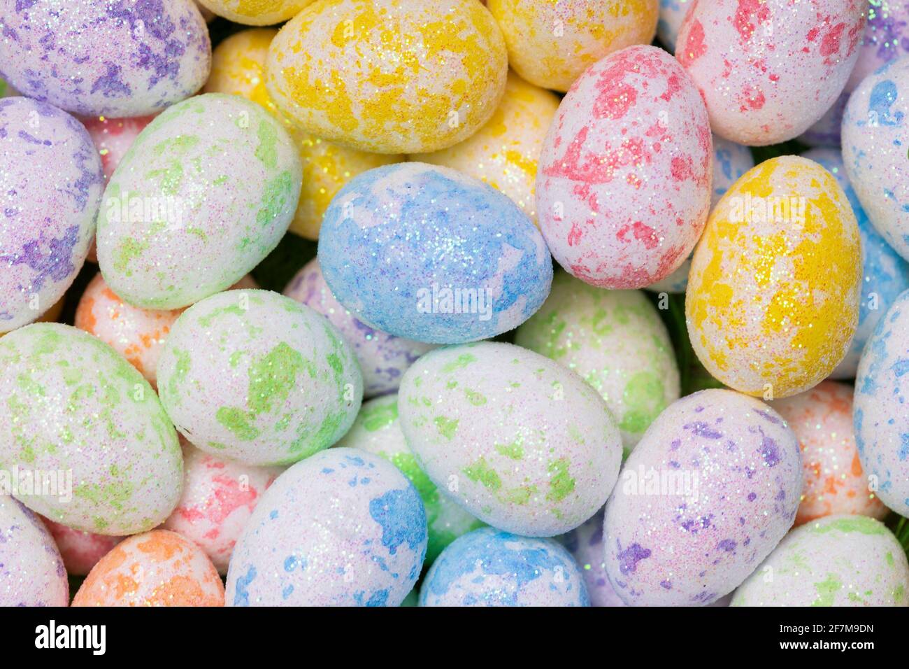multi-colored testicles with close-up glitters. High quality photo ...
