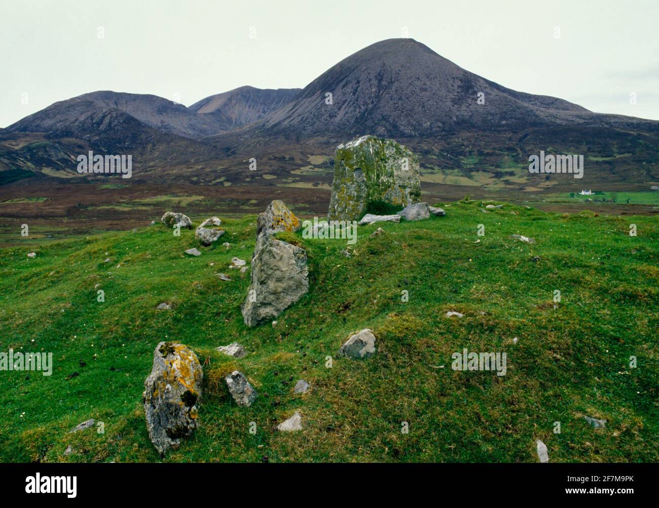 Remains of Sithean (Suardal) Neolithic chambered tomb (Hebridean round ...