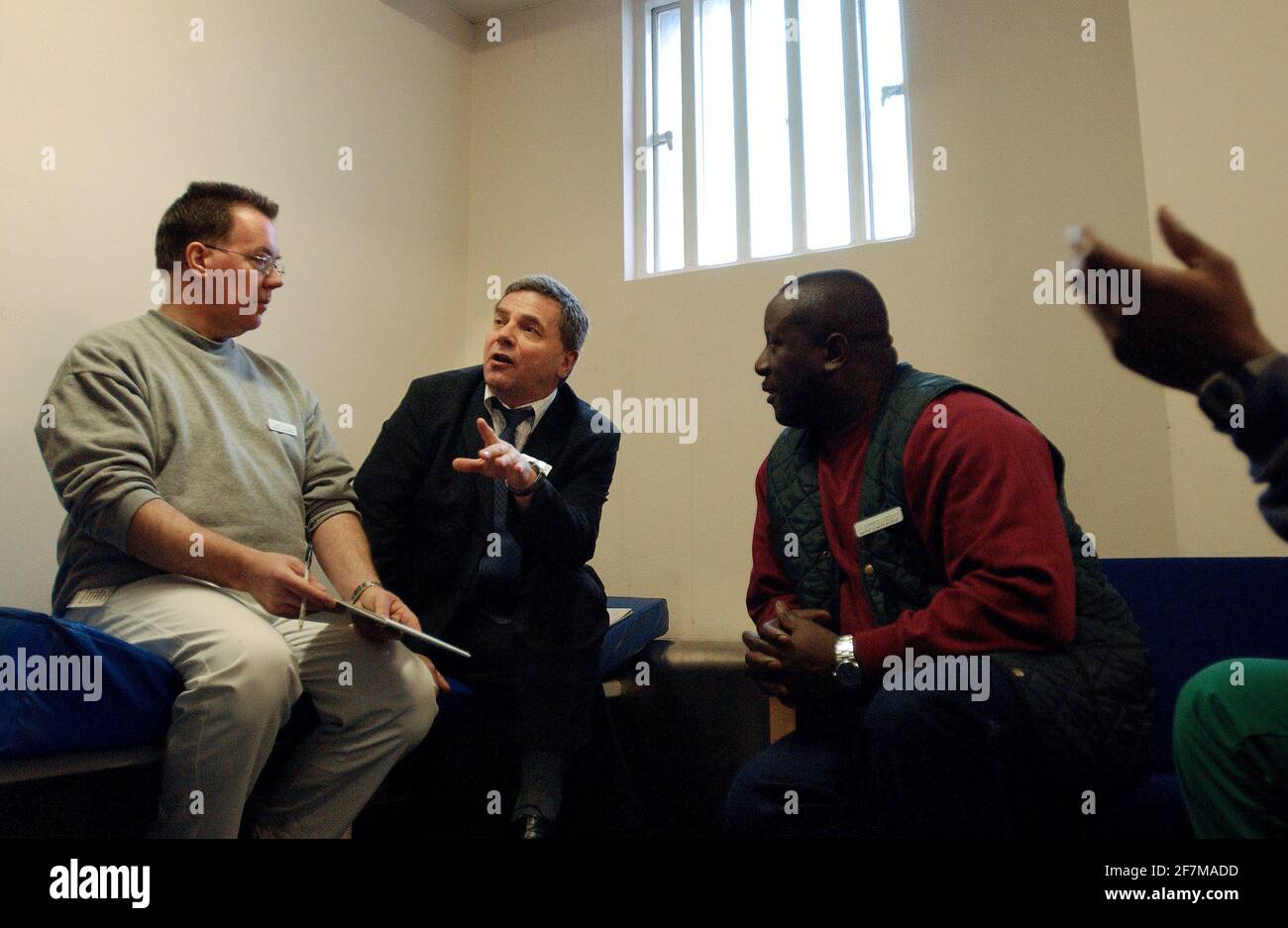 AN INSPECTOR OF PRISONS TALKS TO PRISONERS WHO ARE 'LISTENERS'[THERE TO ...