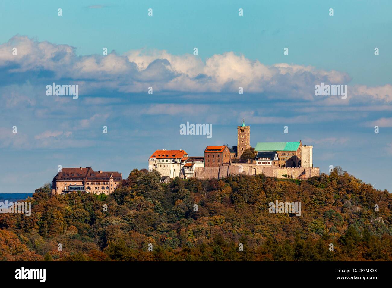 The Wartburg Castle in Thuringia Germany Stock Photo - Alamy