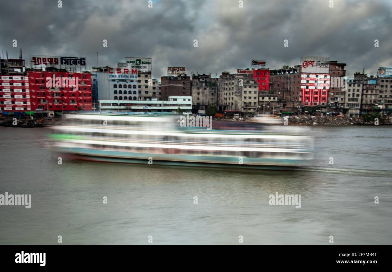 Passenger launch moving to destination I captured this image from ...