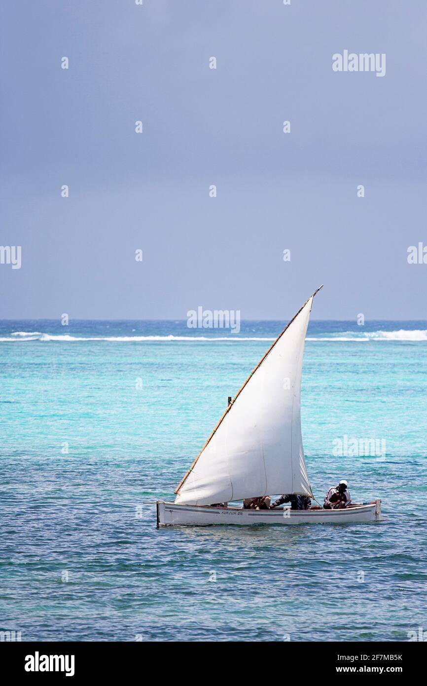 Mauritius island rodrigues island fisherman hi-res stock photography ...