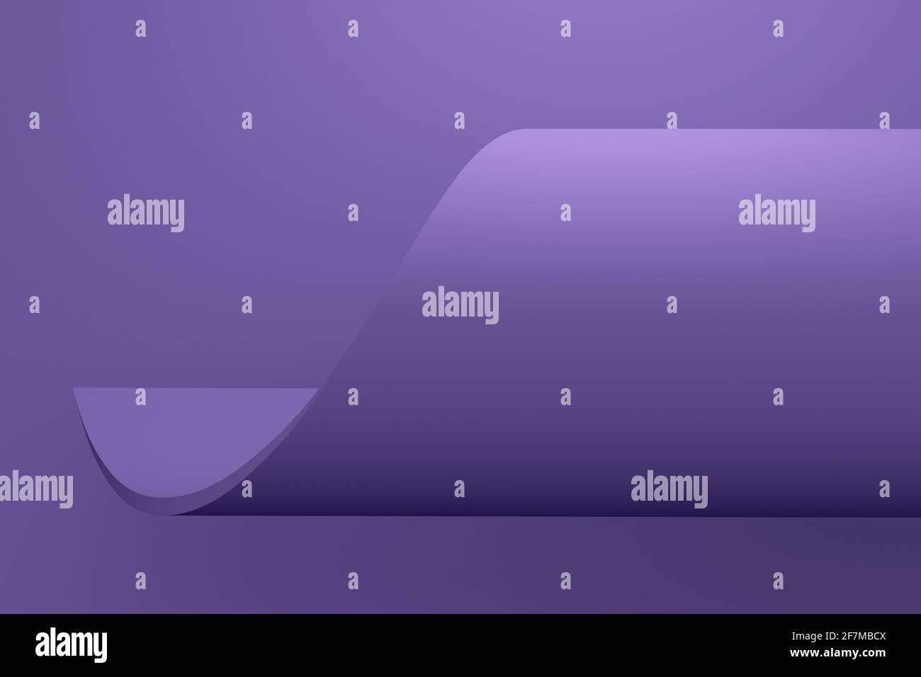 Abstract lilac background with swirling shape. 3d rendering Stock Photo ...