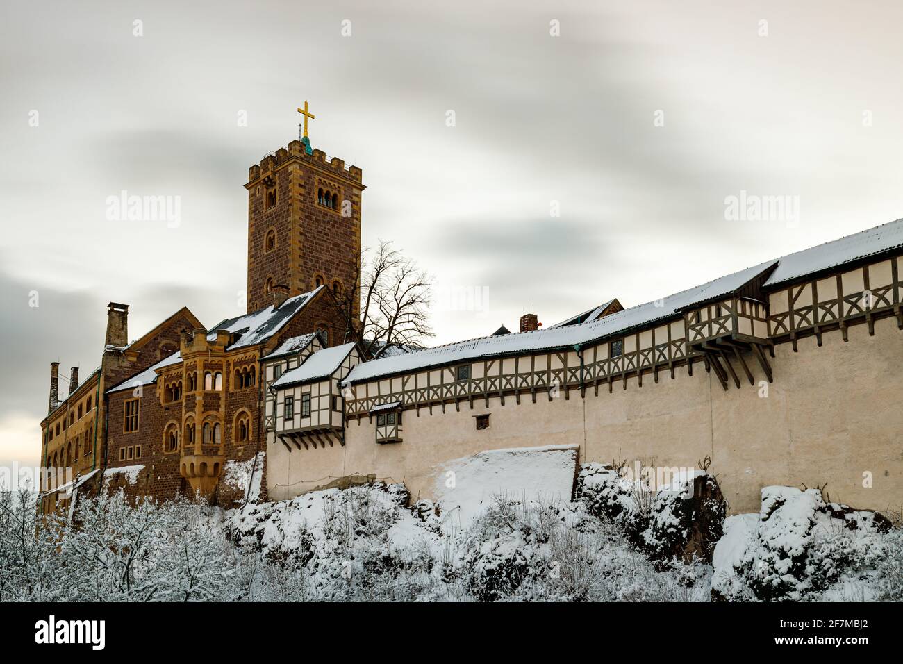 The Wartburg Castle in Thuringia Germany Stock Photo - Alamy