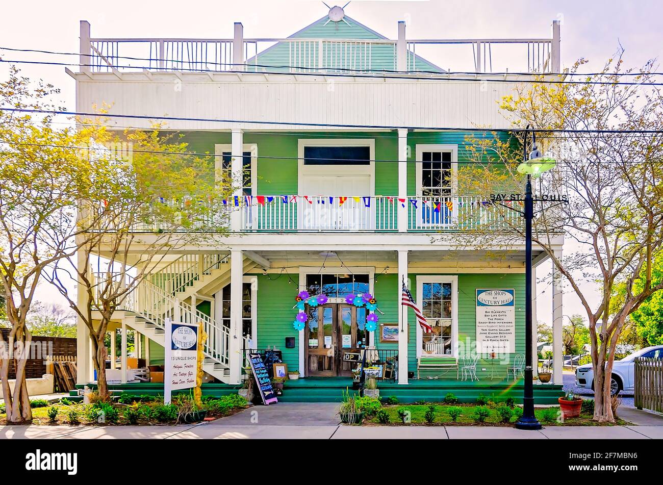Century Hall is pictured, April 3, 2021, in Bay Saint Louis ...