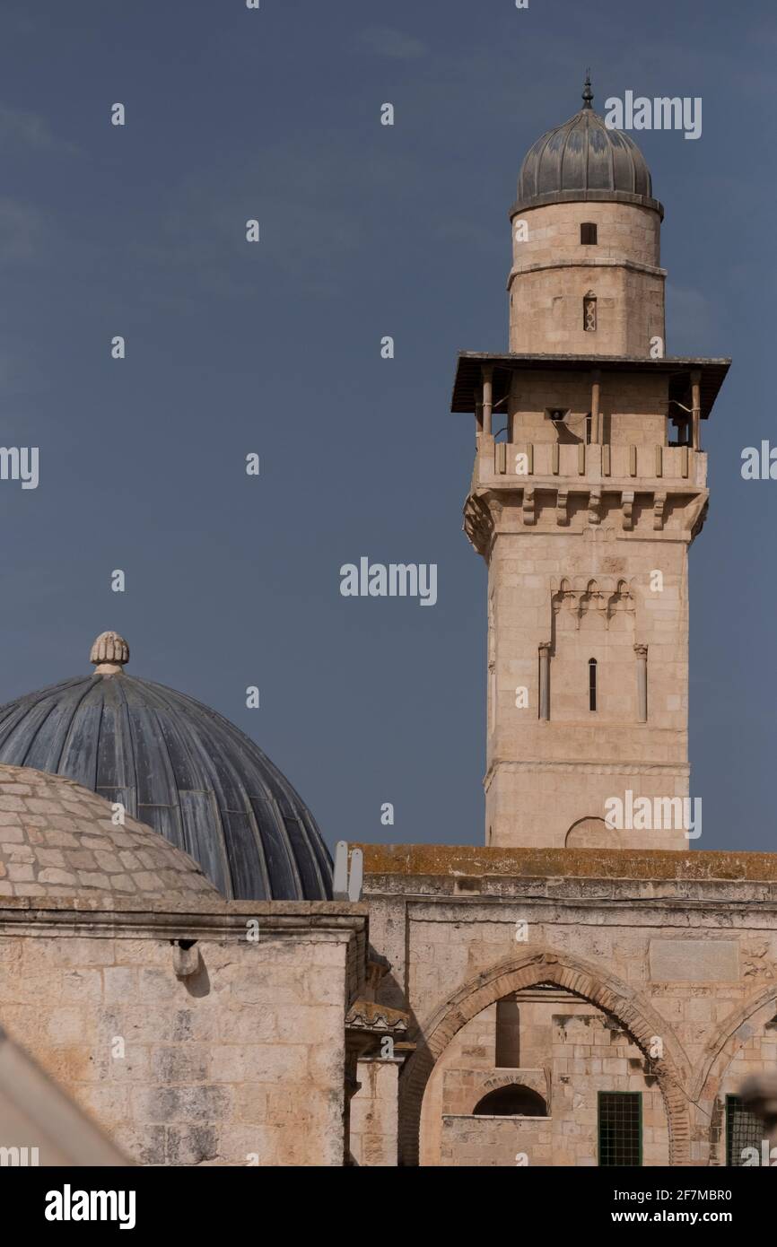The minaret of the chain gate hi-res stock photography and images - Alamy