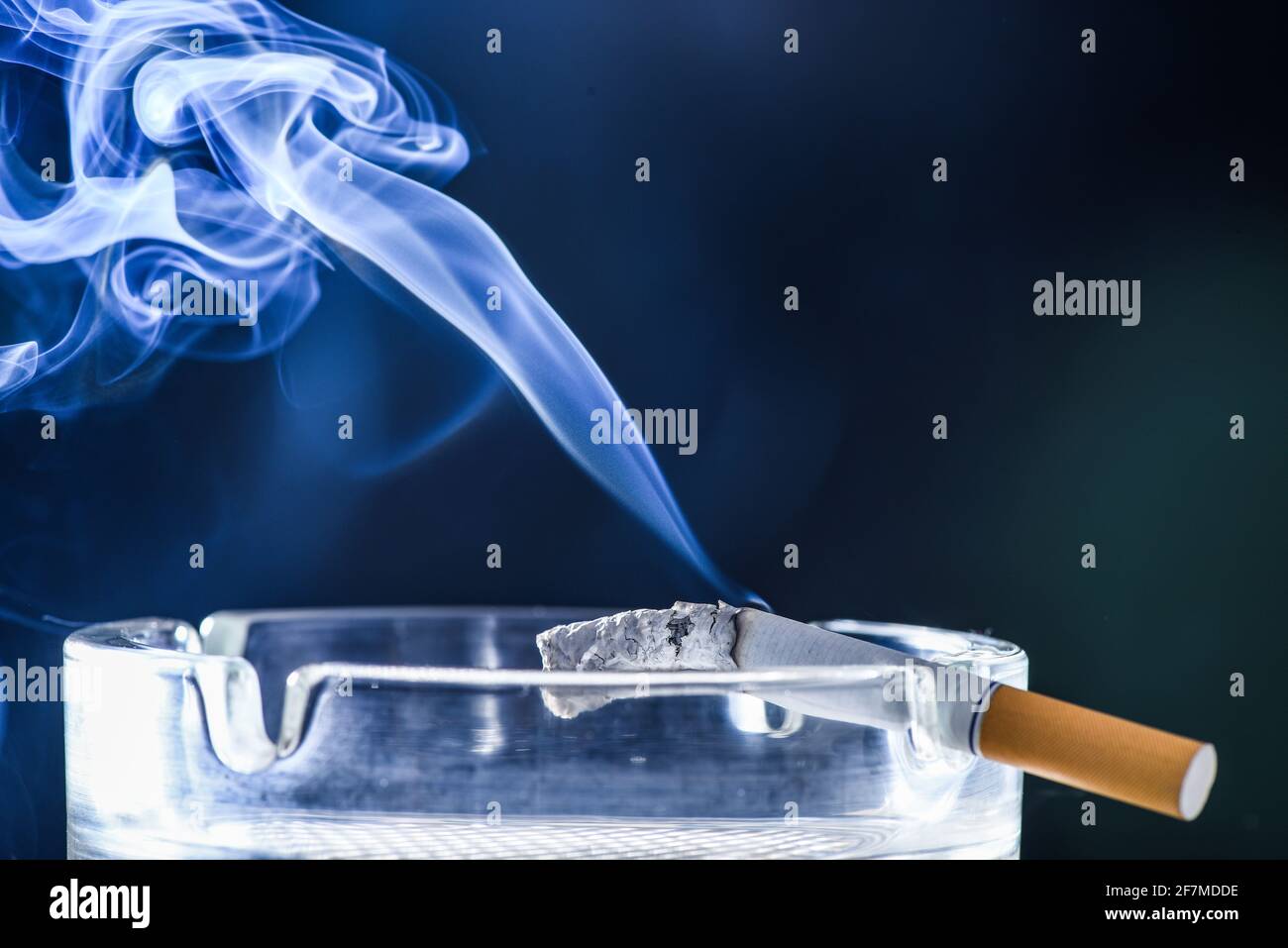 Burning Cigarette In An Ashtray High Resolution Stock Photography and ...