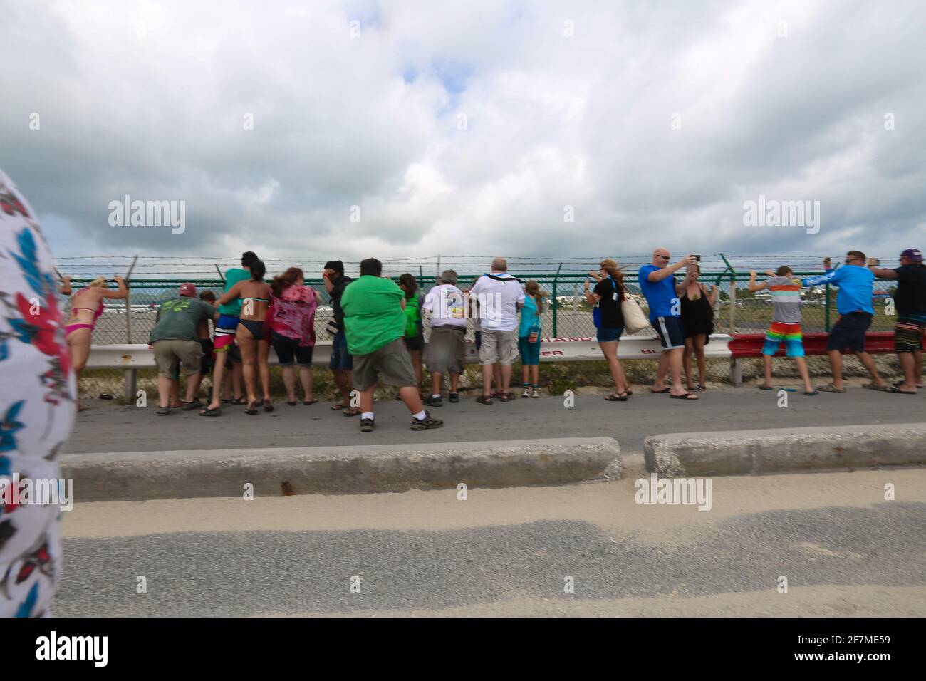 Delta Flight Ready To Take Off Tourists Receiving Jet Blast At Maho