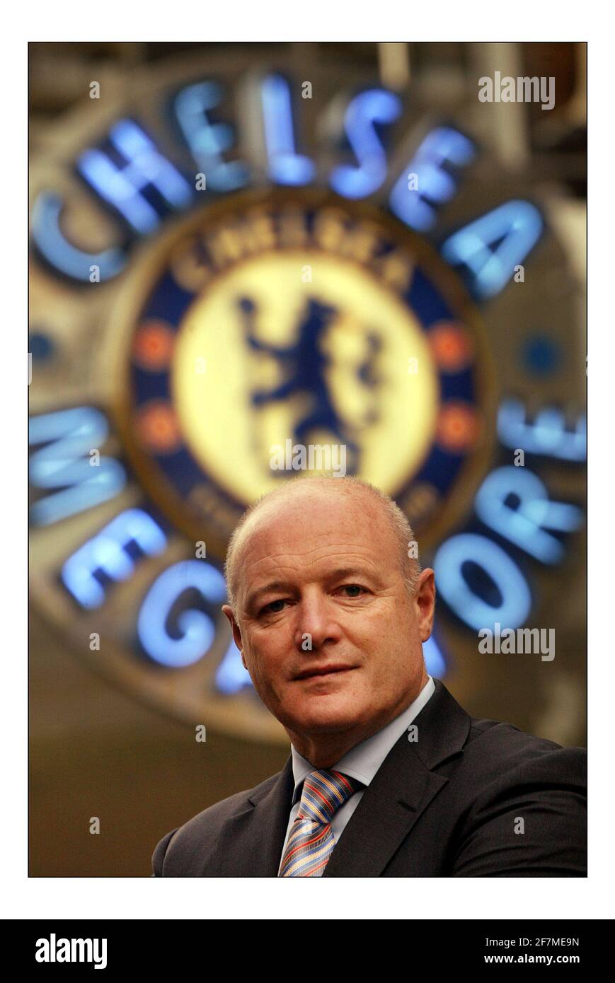 Peter Kenyon Chief Executive of Chelsea Football Club at Stamford ...