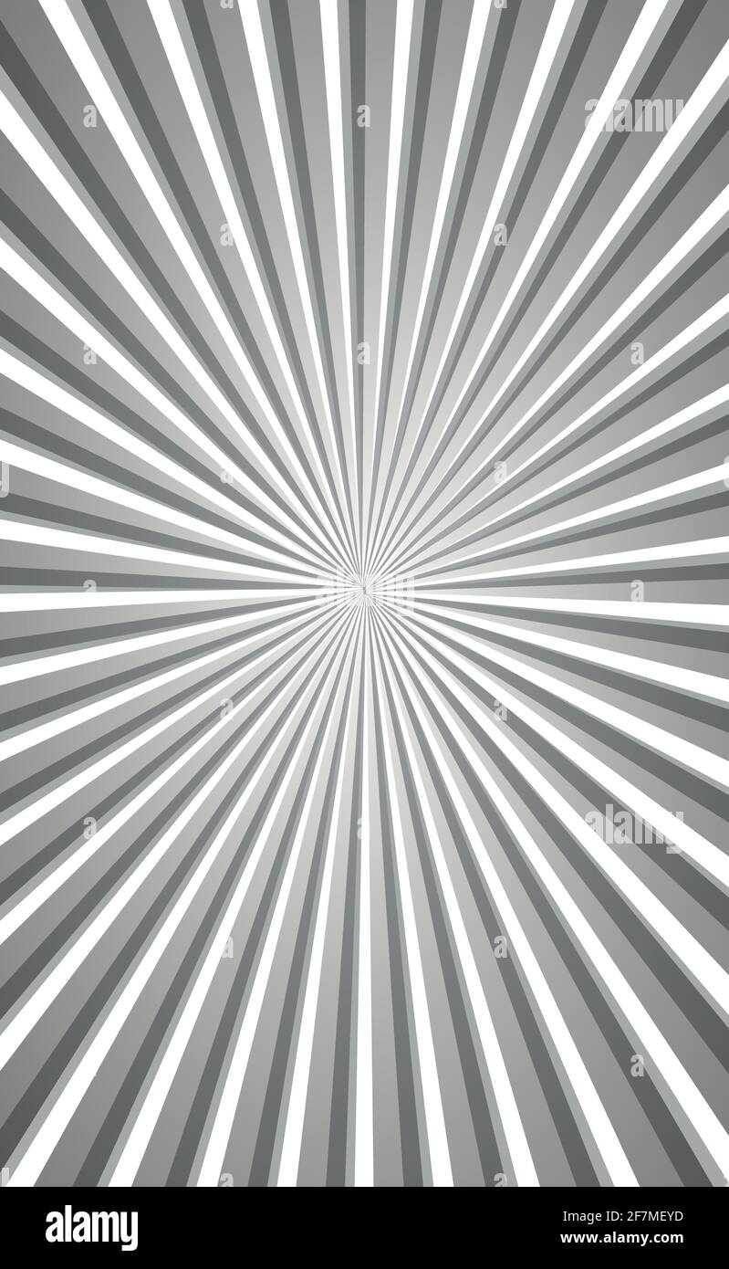 Abstract black and white sun rays - Vector illustration Stock Vector ...