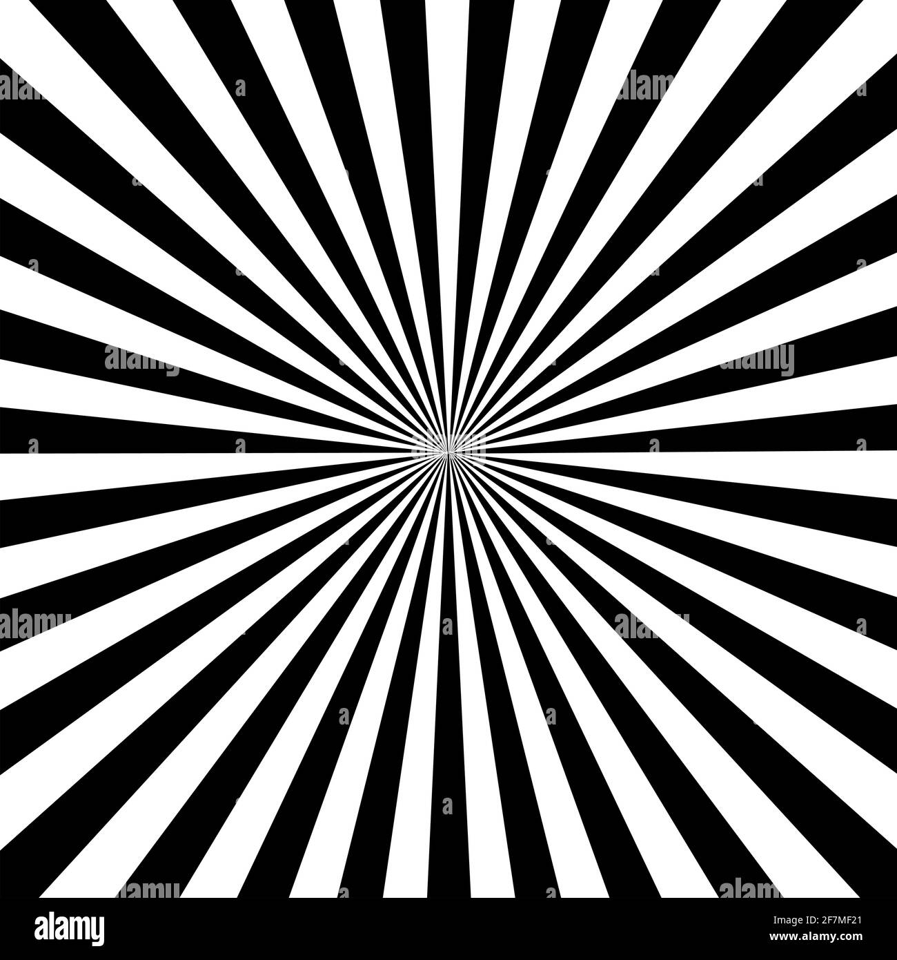 Abstract black and white sun rays - Vector illustration Stock Vector ...