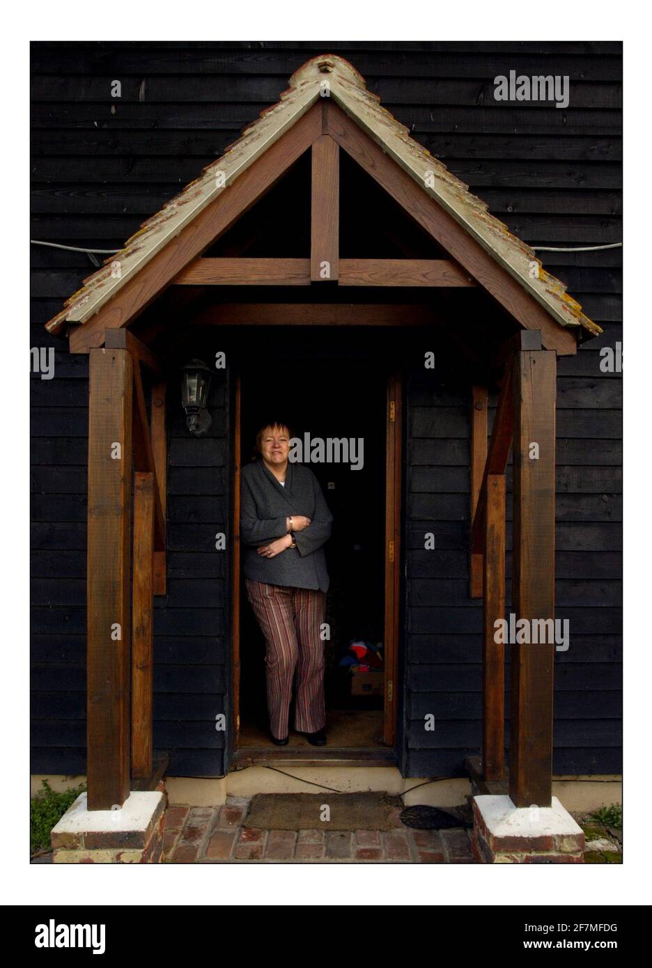 Mo Molam at home in Sittingbourne.pic David Sandison 1/2/2005 Stock ...