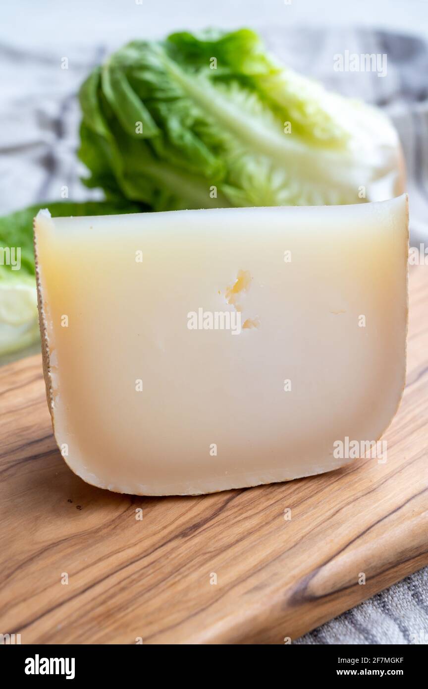 Cheese collection, French sheep cheese ossau iraty from Pyrenees ...