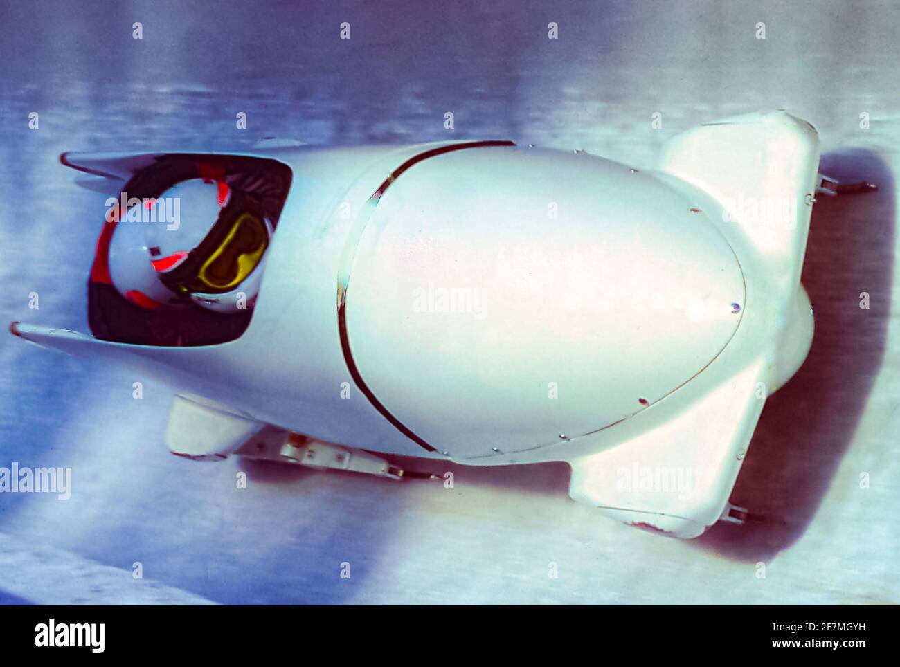 2 man bobsled training at the 1994 Olympic Winter Games Stock Photo - Alamy