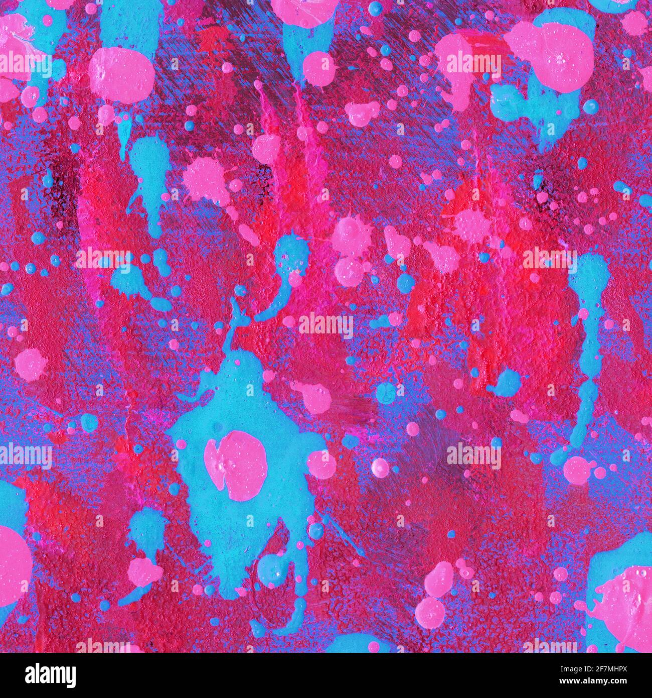 Contemporary abstract art illustration. Bright grungy colored paper ...
