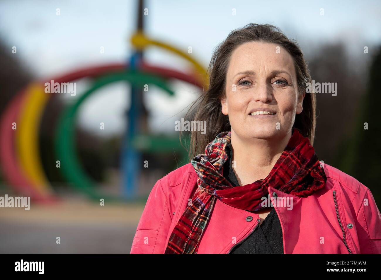 Glasgow, Scotland, UK. 8th Apr, 2021. PICTURED: Ailsa Gray, Alba Party ...
