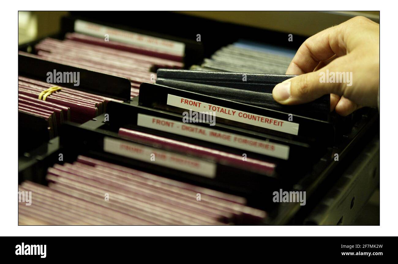 National document fraud unit hi-res stock photography and images - Alamy