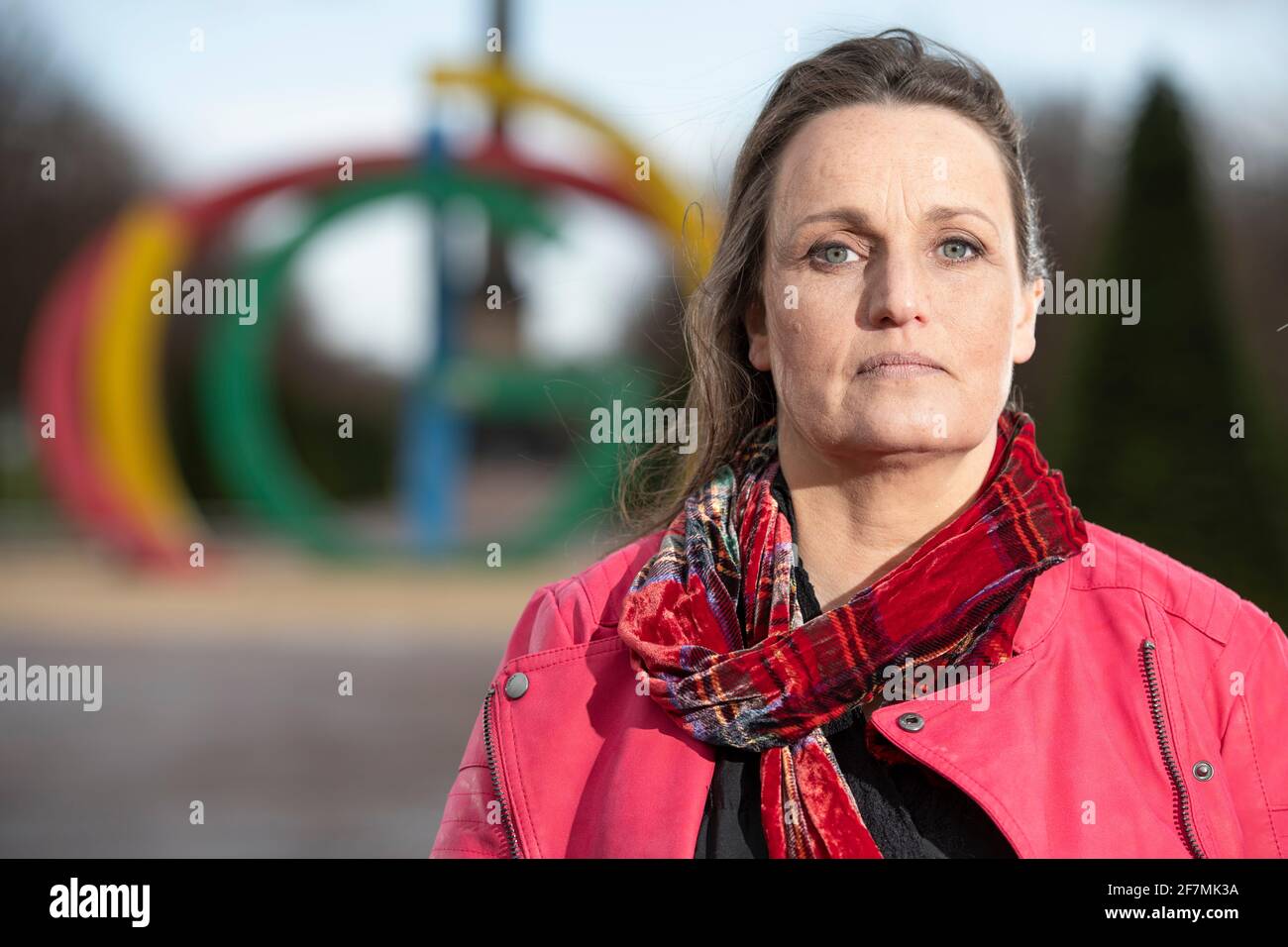 Glasgow, Scotland, UK. 8th Apr, 2021. PICTURED: Ailsa Gray, Alba Party ...