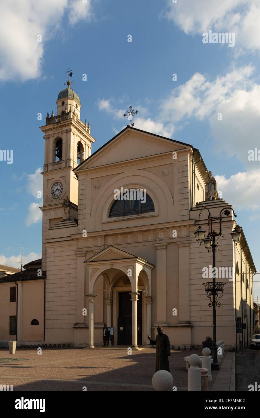 Church of Camilo and don peppone Brescello, italy Stock Photo - Alamy
