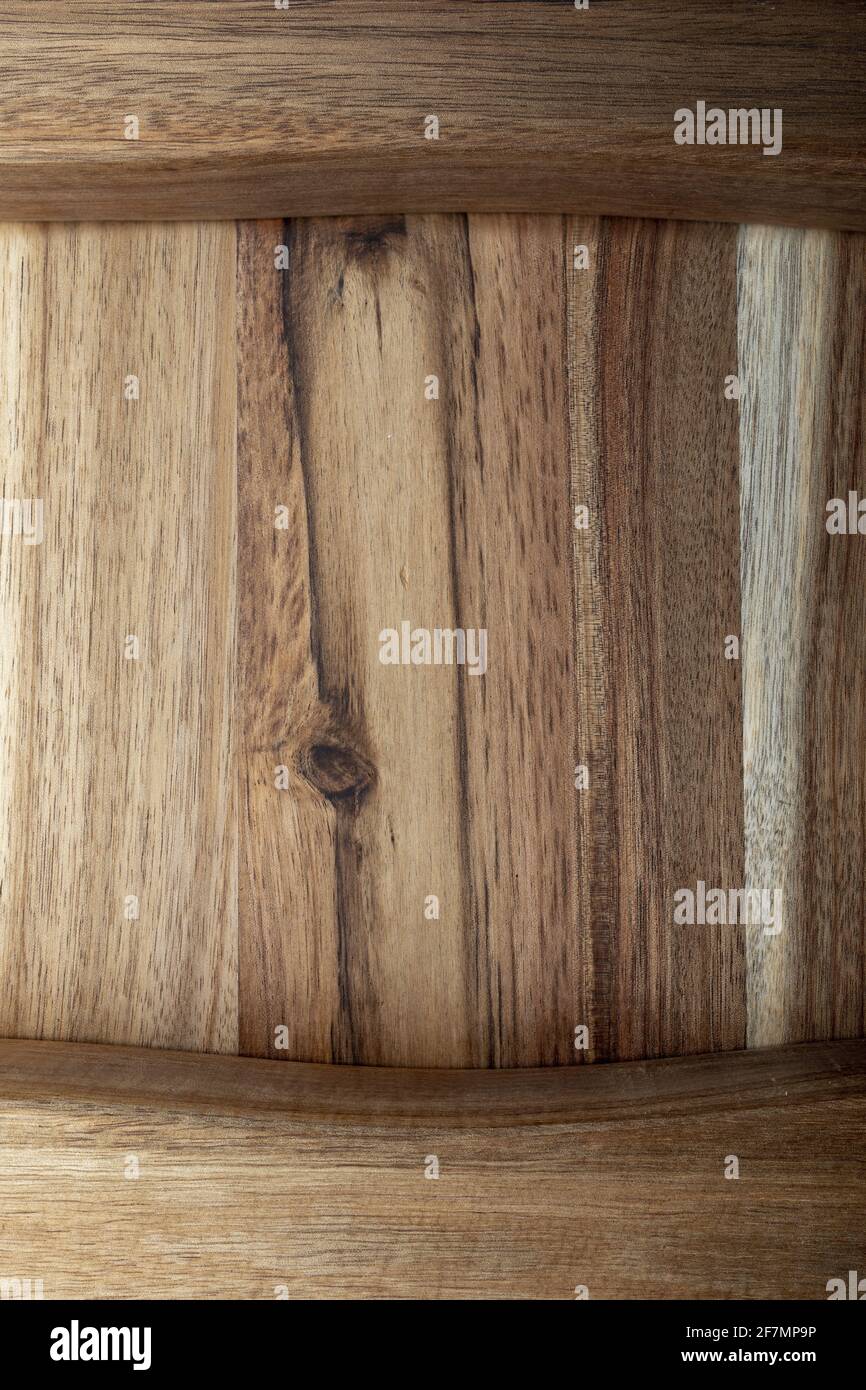 Beautiful acacia wood texture. Rustic look with veins, knots and copy ...