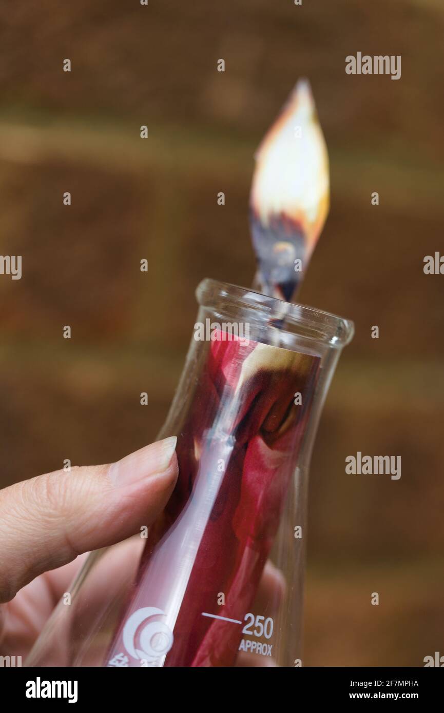 Conical candle hi-res stock photography and images - Alamy