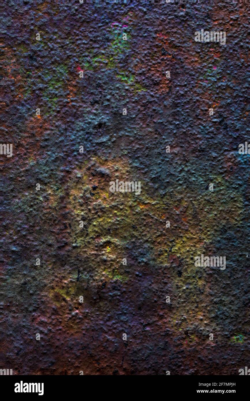 Beautiful natural and rustic clay background (series of copper oxide ...