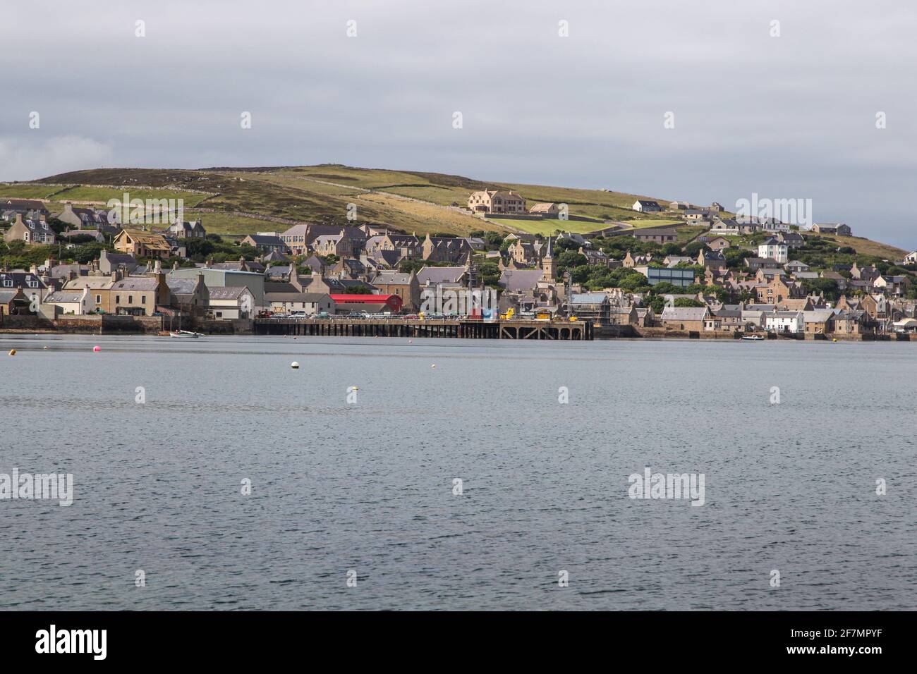 Stromness is a small town with a delightful harbour, sheltered from the ...