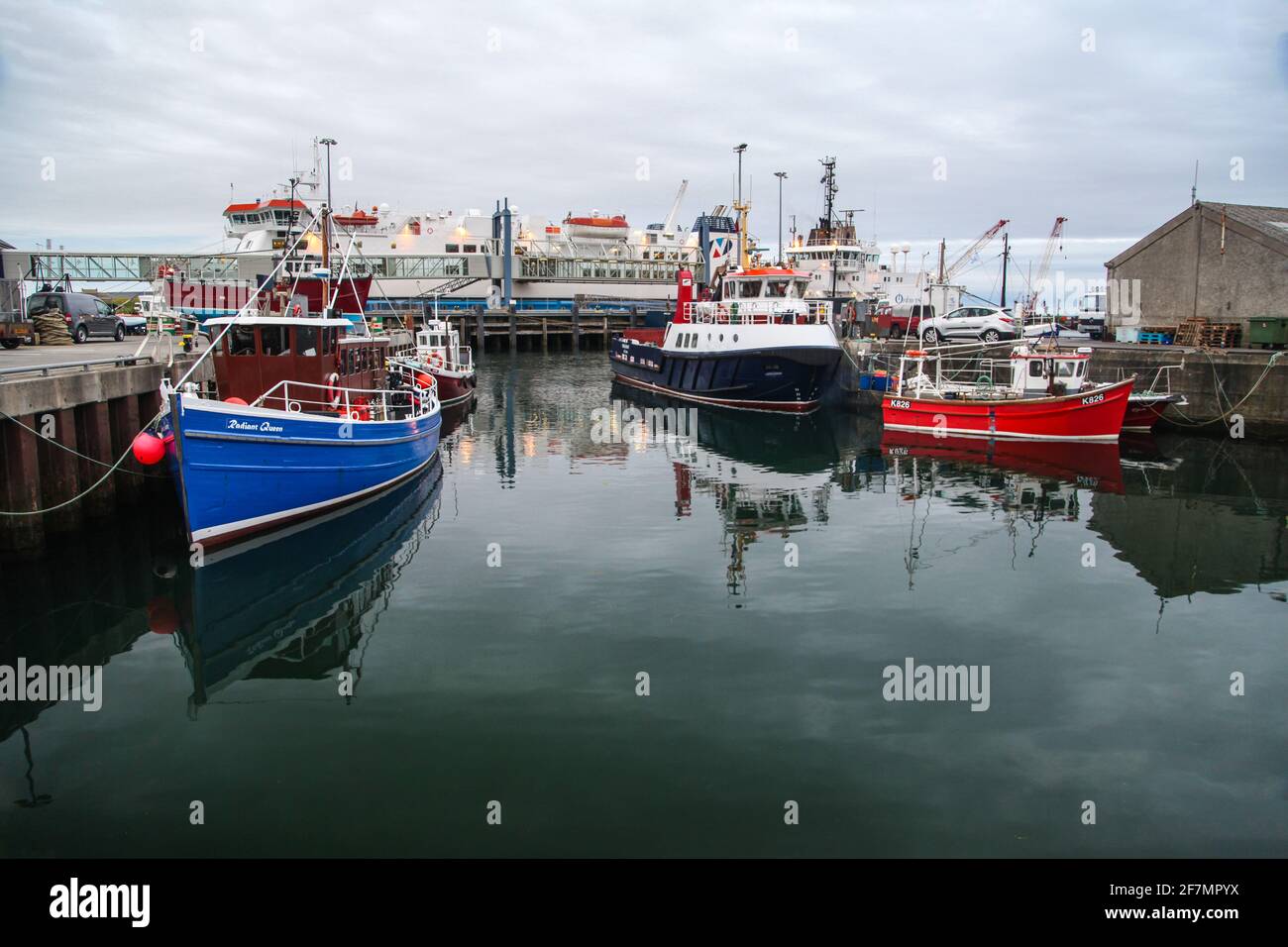 Stromness is a small town with a delightful harbour, sheltered from the ...