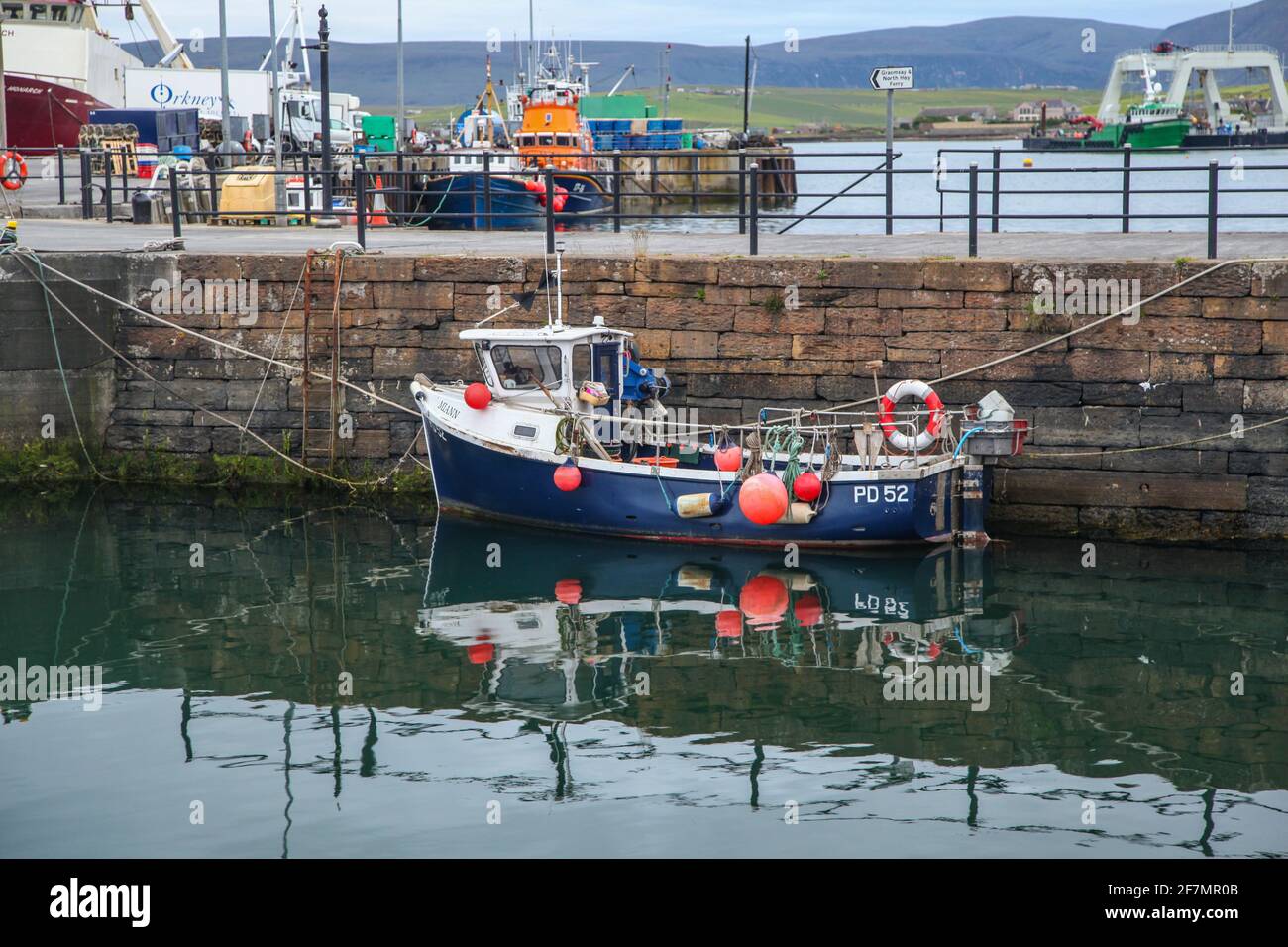 Stromness is a small town with a delightful harbour, sheltered from the ...