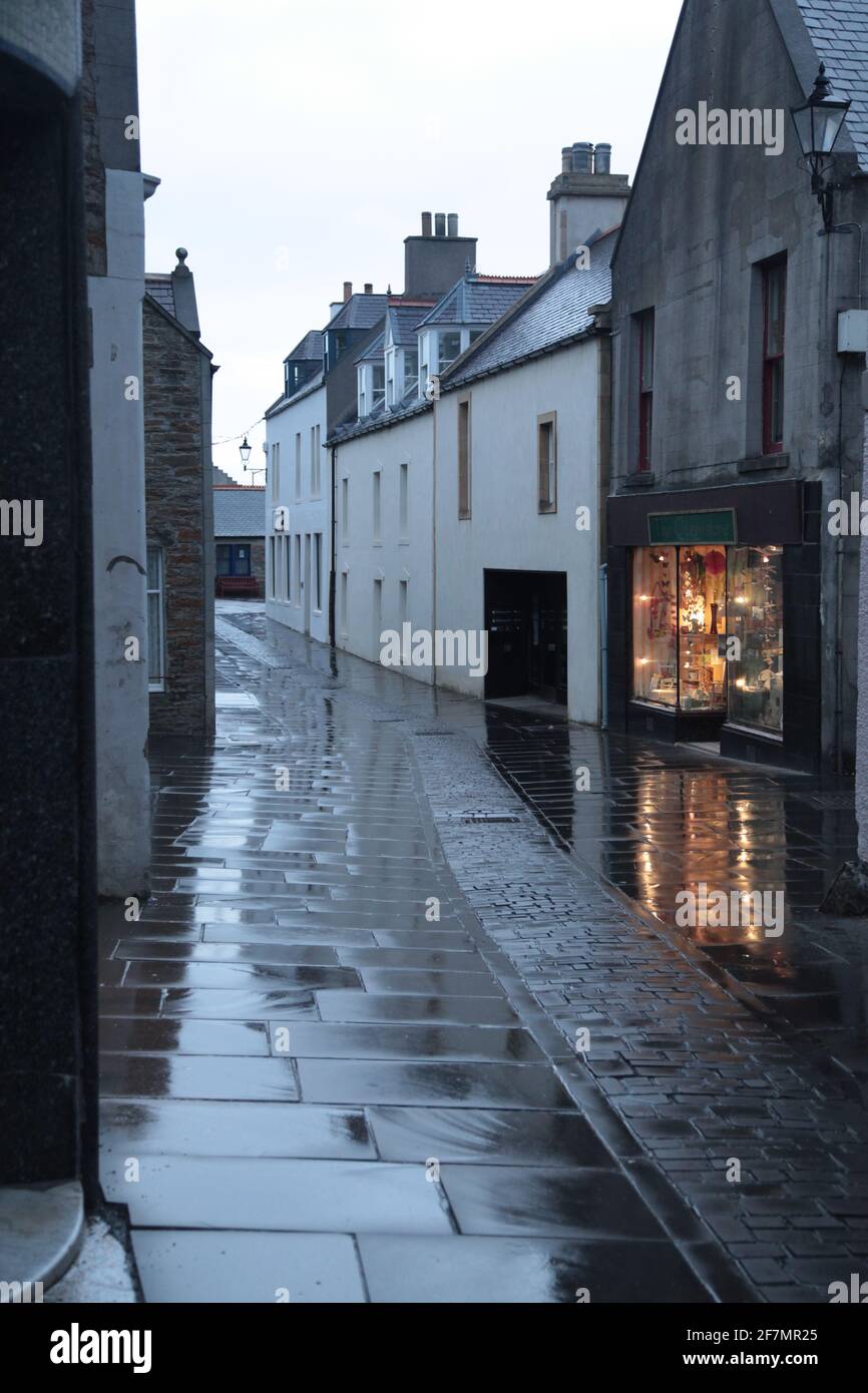 Stromness is a small town with a delightful harbour, sheltered from the ...