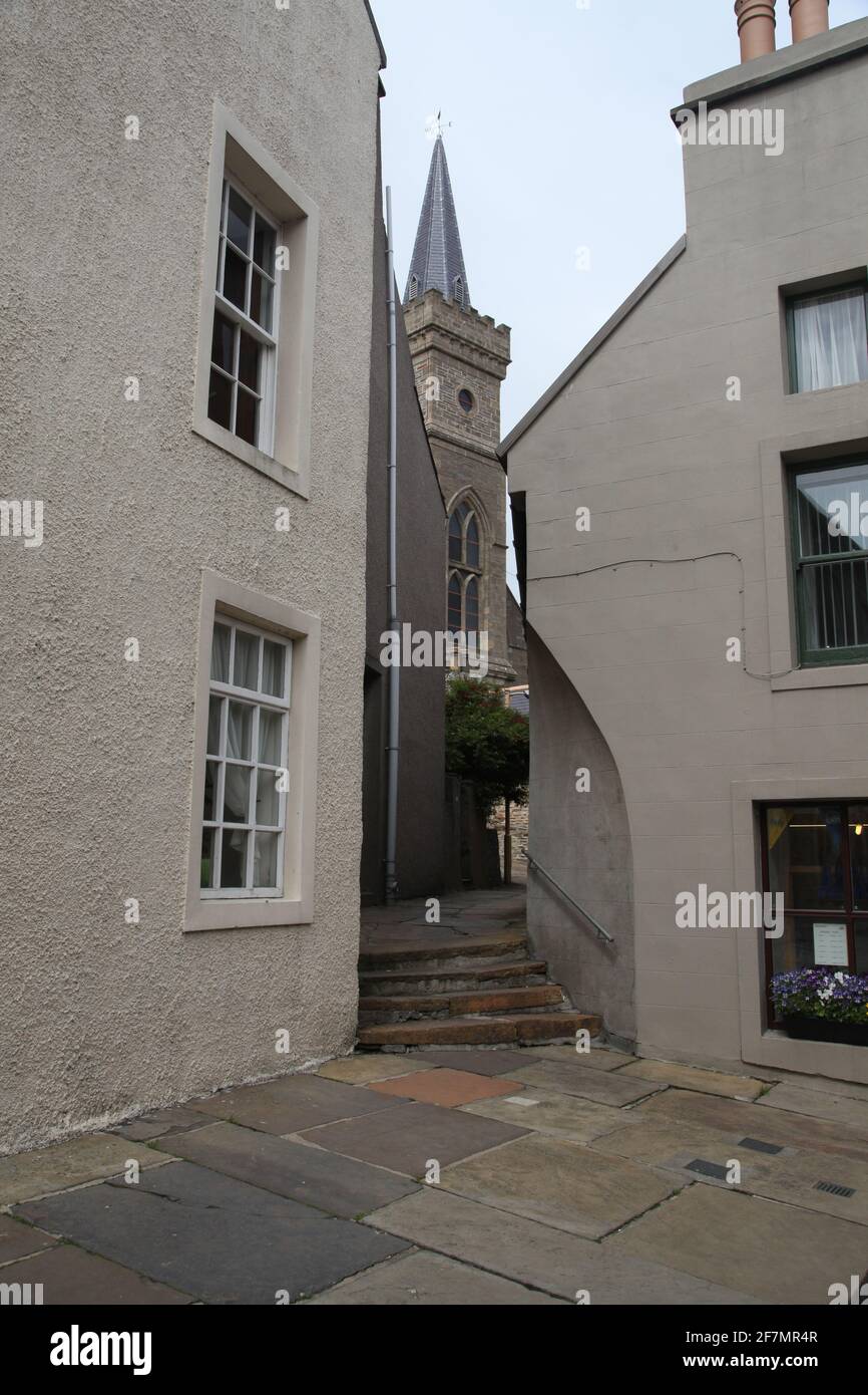 Stromness is a small town with a delightful harbour, sheltered from the ...
