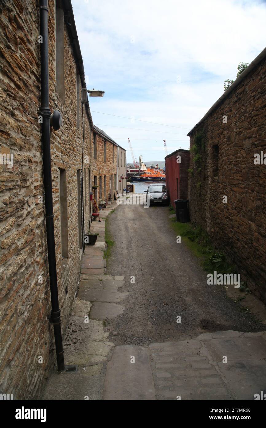 Stromness is a small town with a delightful harbour, sheltered from the ...