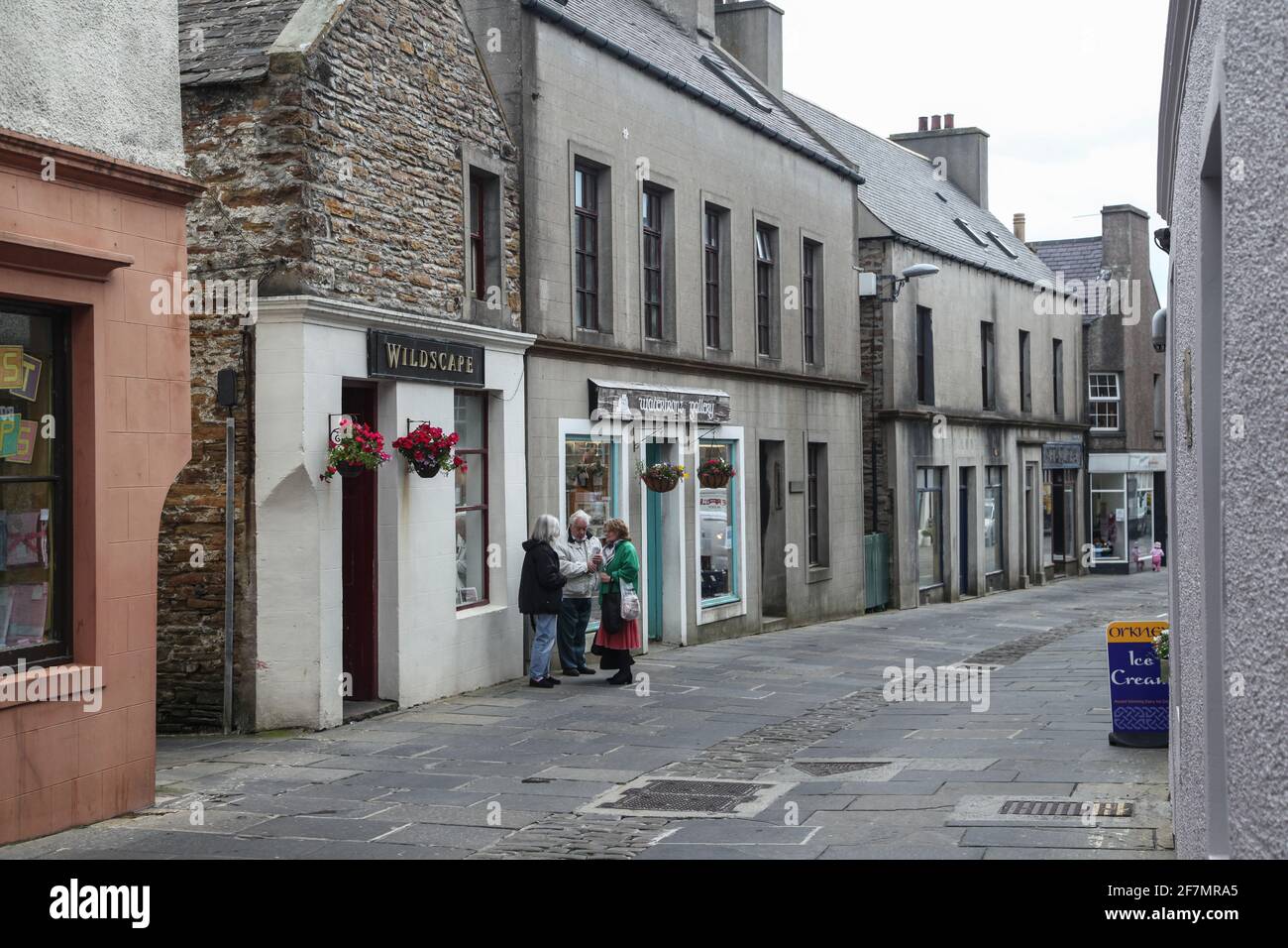 Stromness is a small town with a delightful harbour, sheltered from the ...