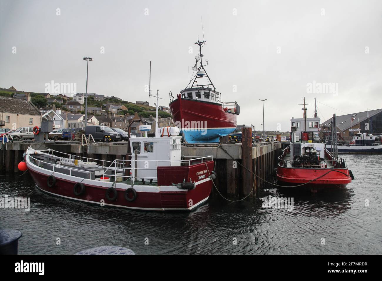 Stromness is a small town with a delightful harbour, sheltered from the ...