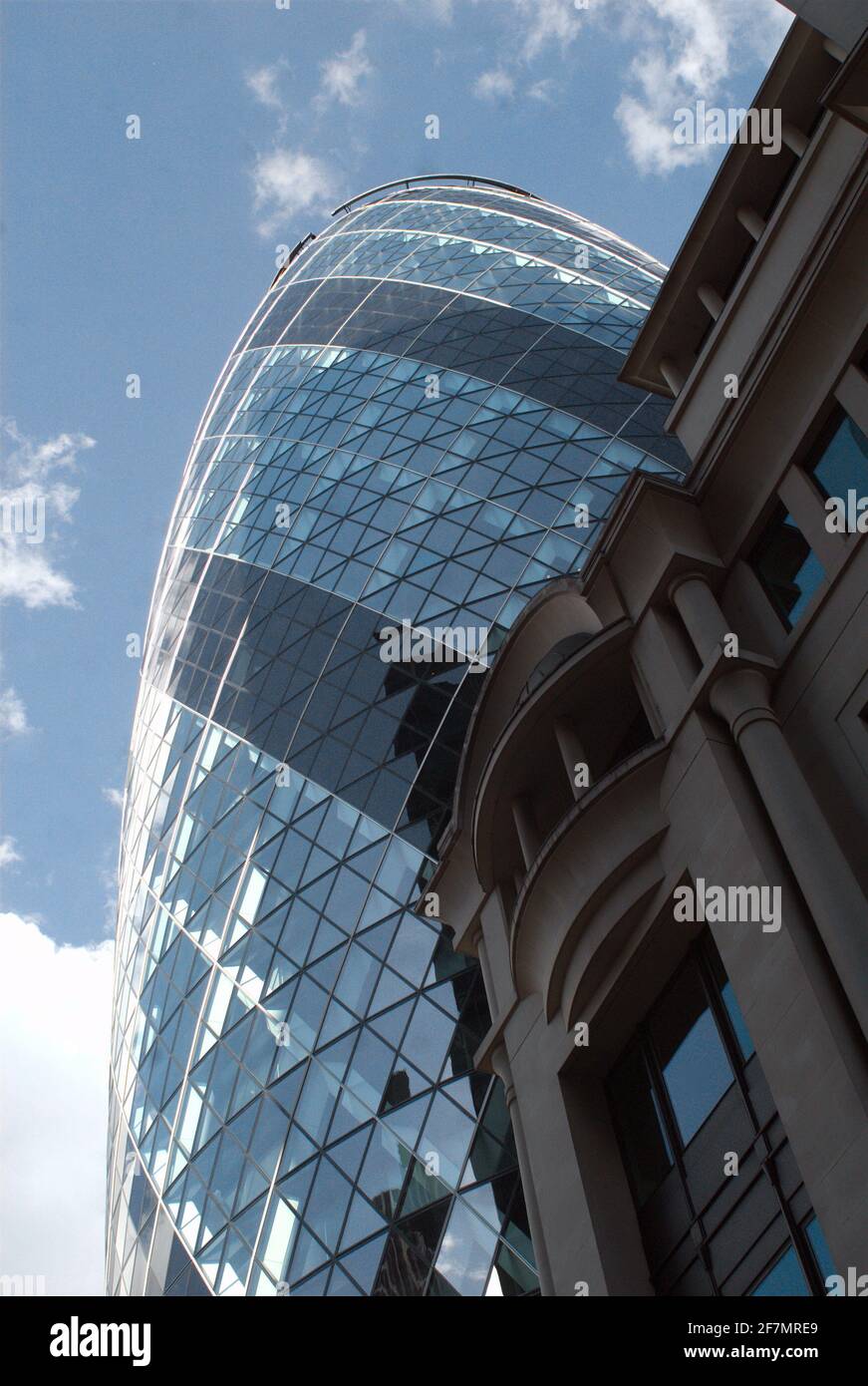 Foster´s Gherkin at Central London Stock Photo - Alamy