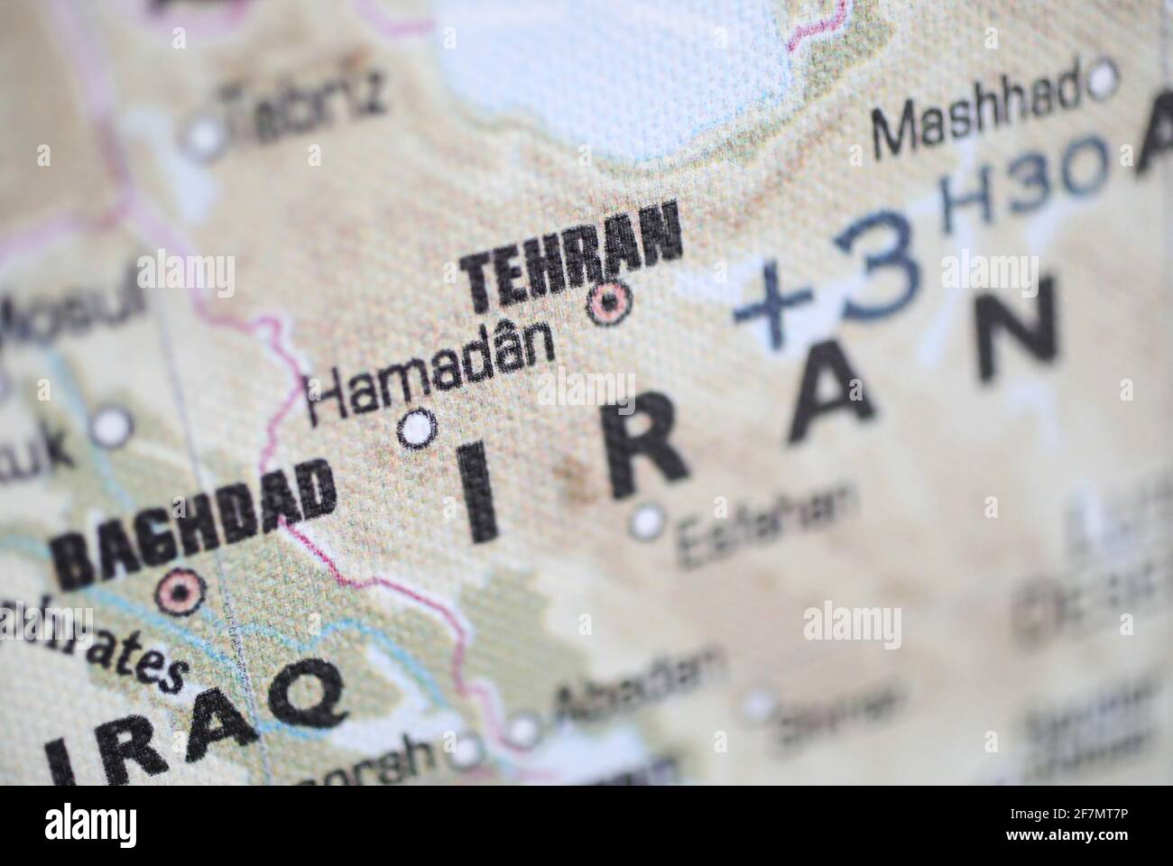 Tehran city map hi-res stock photography and images - Alamy