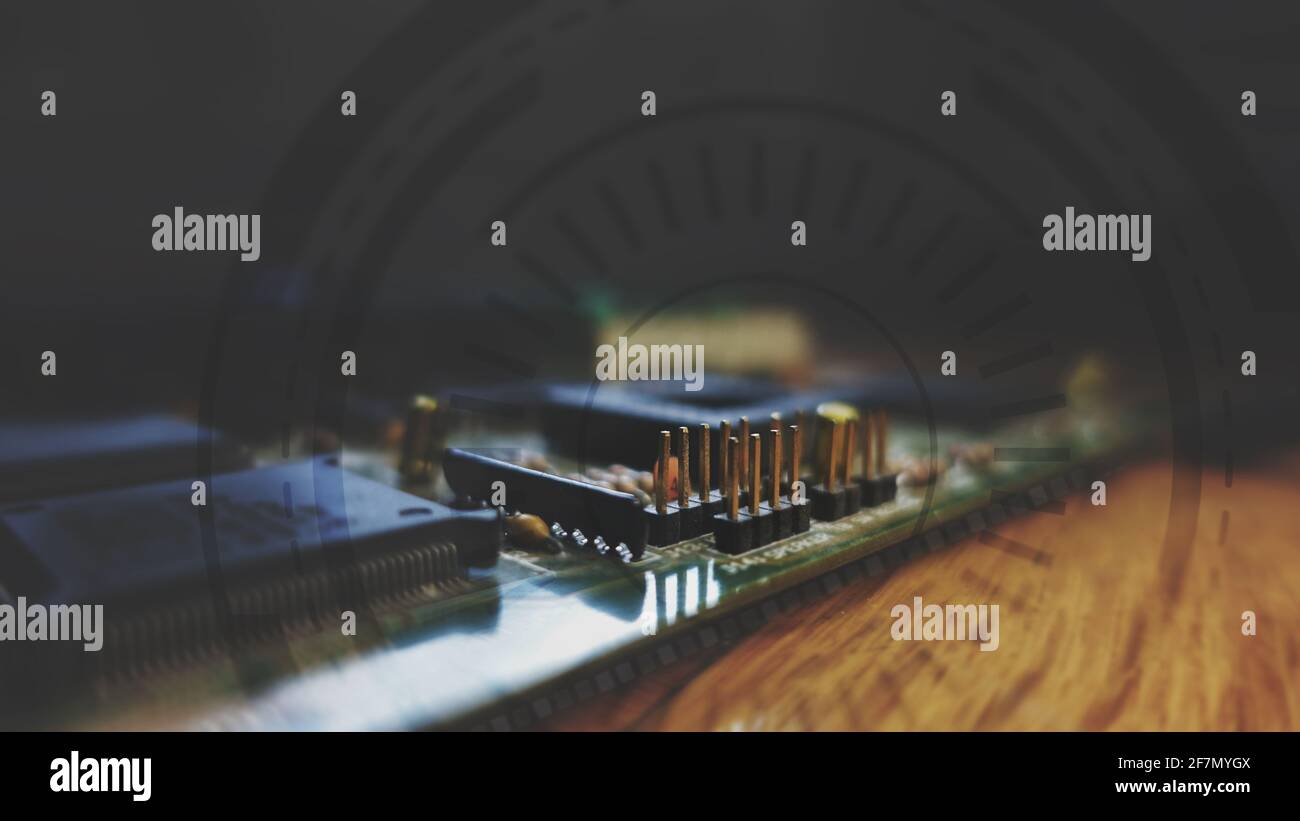 Integrated electric circuit hi-res stock photography and images - Alamy