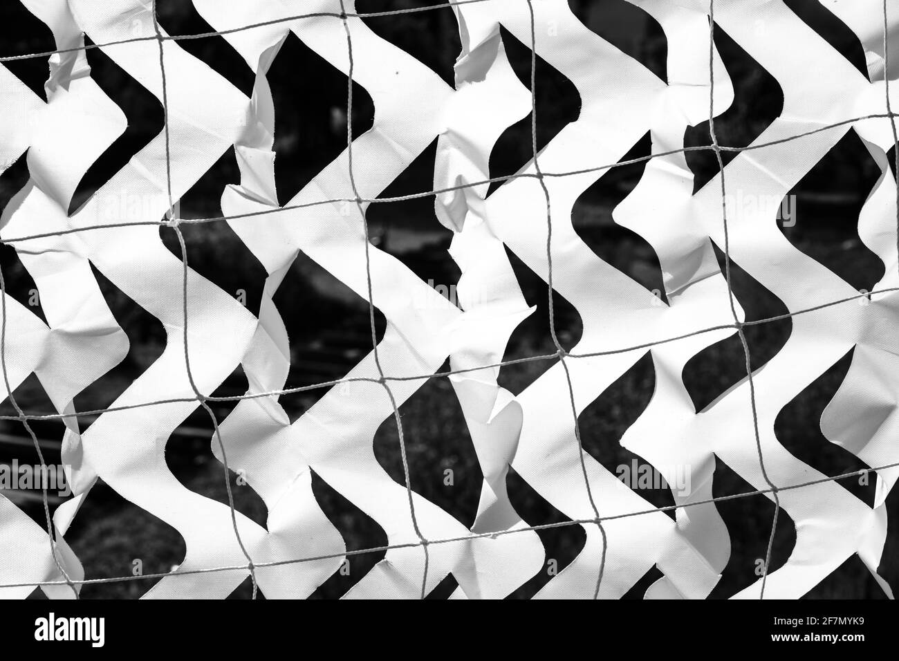 Plastic fabric pattern background in black and white Stock Photo - Alamy